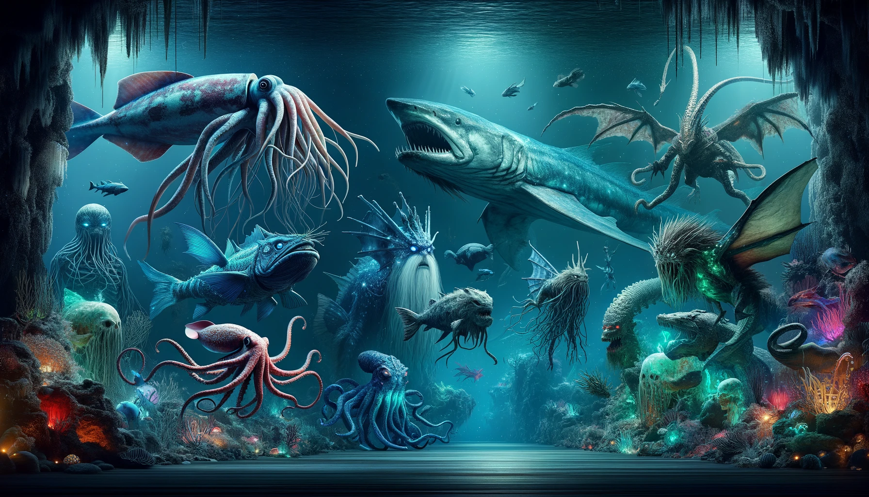 Monstruos marinos: Entre la leyenda y la realidad en las profundidades ...